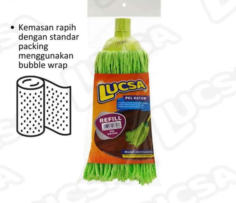 Mop pel refill sumbu katun