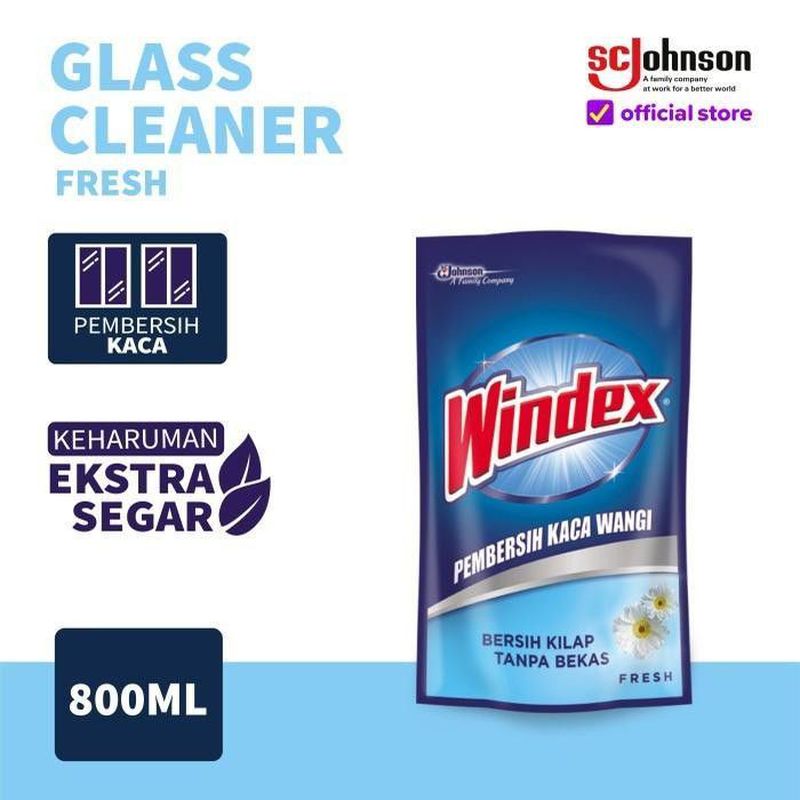 CAIRAN PEMBERSIH KACA 800 ML - WINDEX