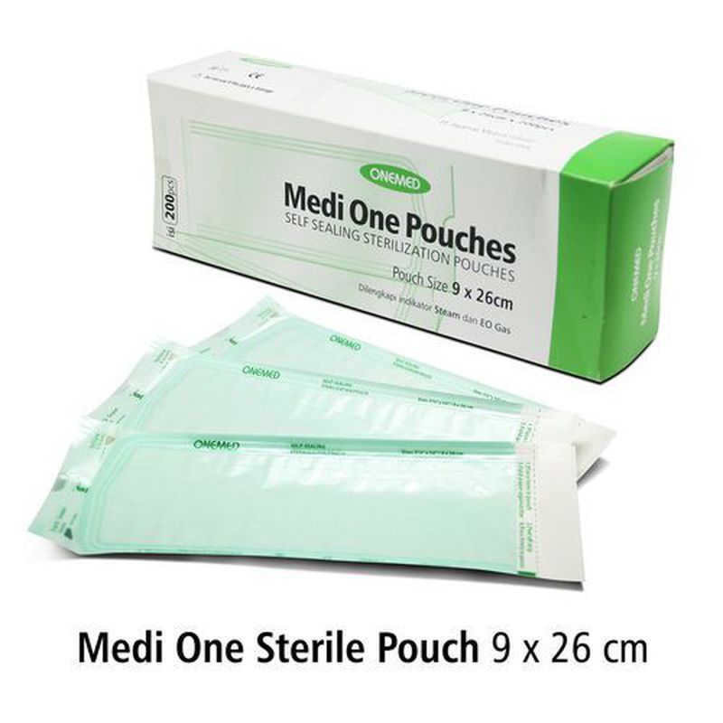 Steril Pouch 9x26 Onemed (200pcs)