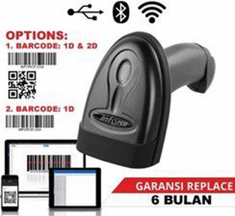 BARCODE SCANNER WIRELESS BLUETOOTH