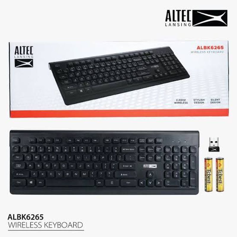 Keyboard Wireless ALTEC LANSING ALBK6265