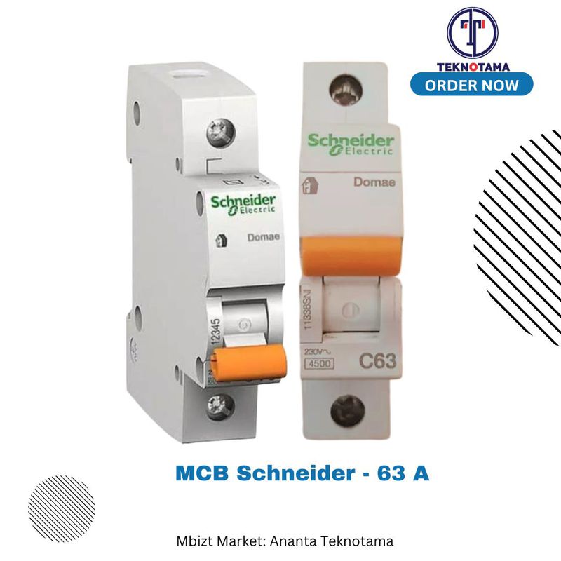 MCB Schneider Domae - 1 phase 63 A
