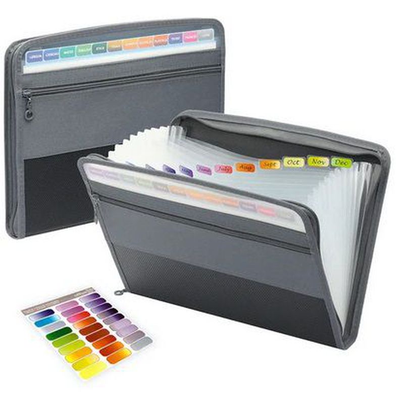 Map File Ukuran A4 Untuk Penyimpanan Dokumen / Folder File 24 Pocket