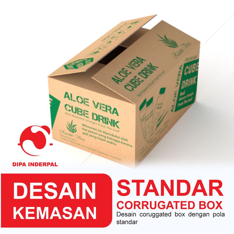 Jasa Desain Box Corrugated Standar