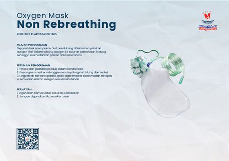 Non Rebreathing Mask - Nam Medical - Child