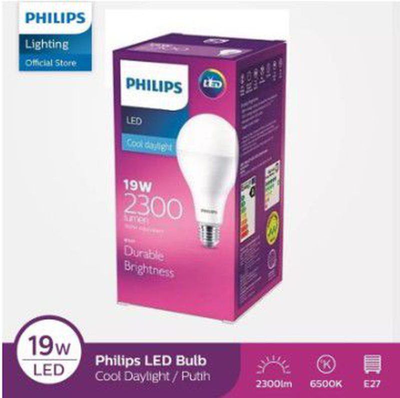Lampu Philips LED 19 Watt Putih - LED 19W 19Watt - Murah Original ...