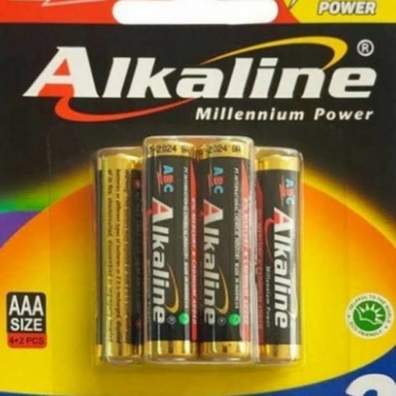 Baterai Alkaline A3 isi 6 Pcs