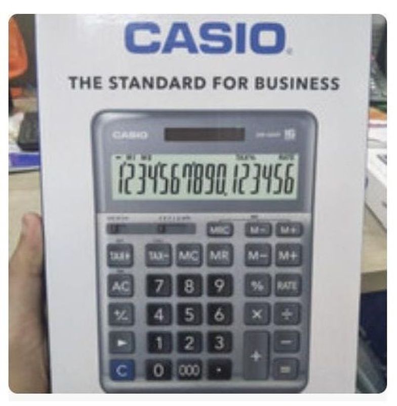 kalkulator manual casio 16 digit