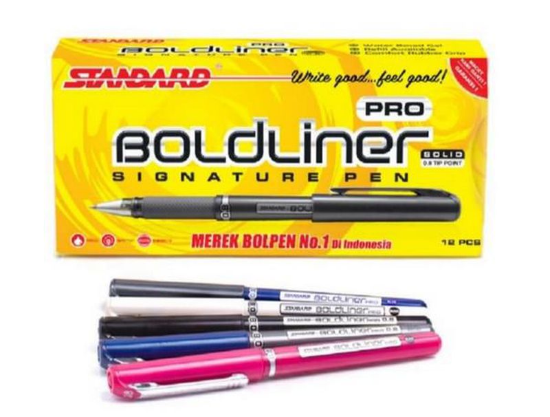 Ballpoint Standard Pulpen Signature Boldliner