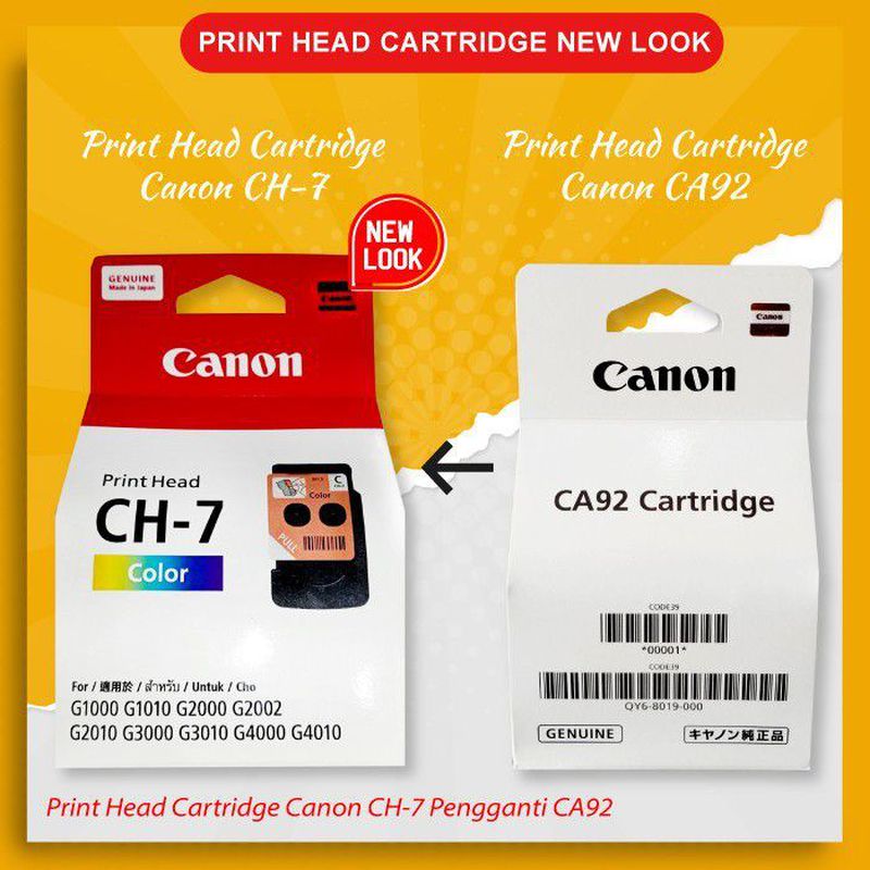 Canon Printhead Print Head G3010 Colour