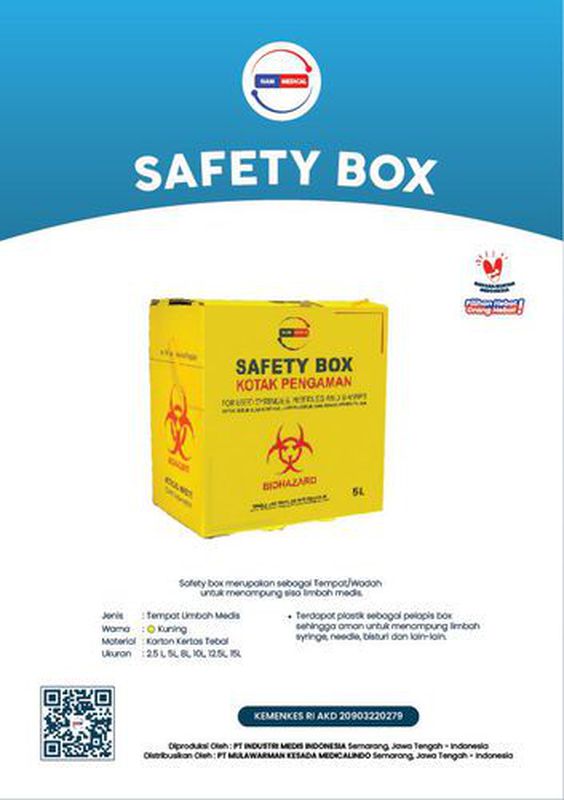 SAFETY BOX - NAM MEDICAL - 5 L