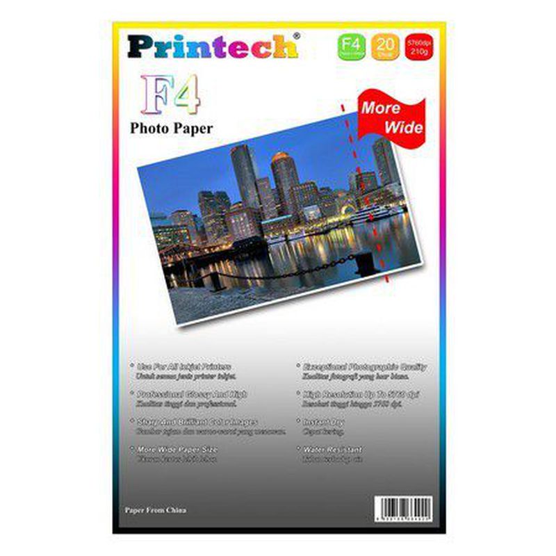 Kertas Foto Uk. F4 Printech