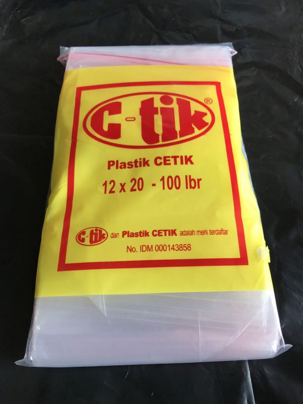 Plastik C-tik 20x12