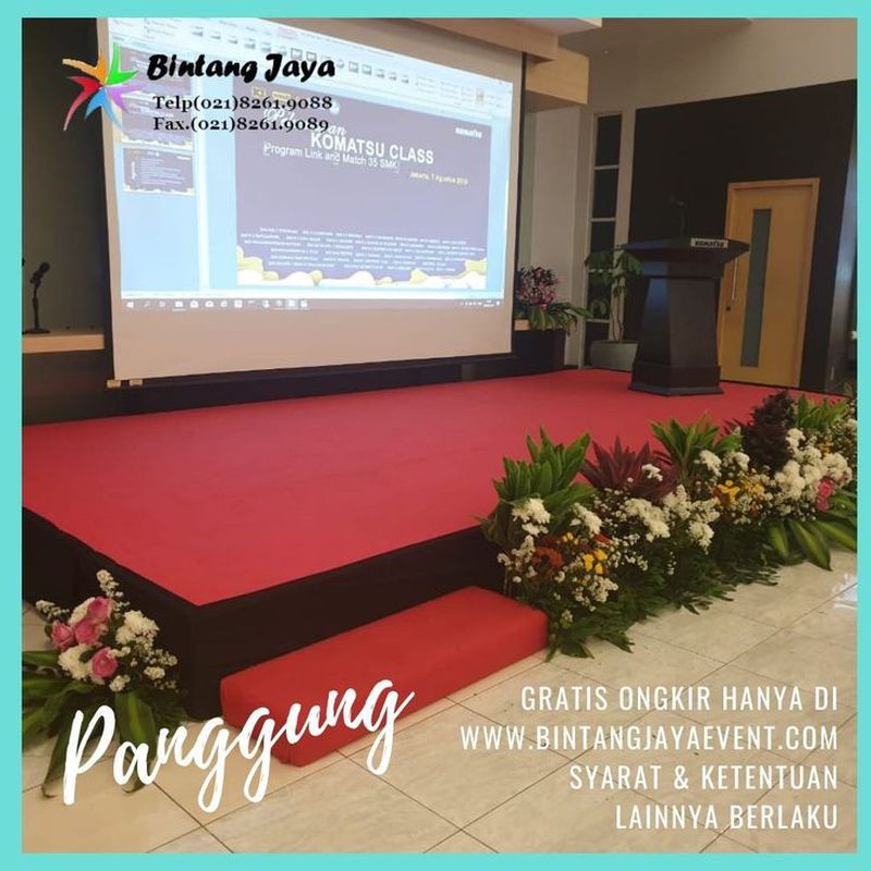 PANGGUNG DAN SOUND SYSTEM