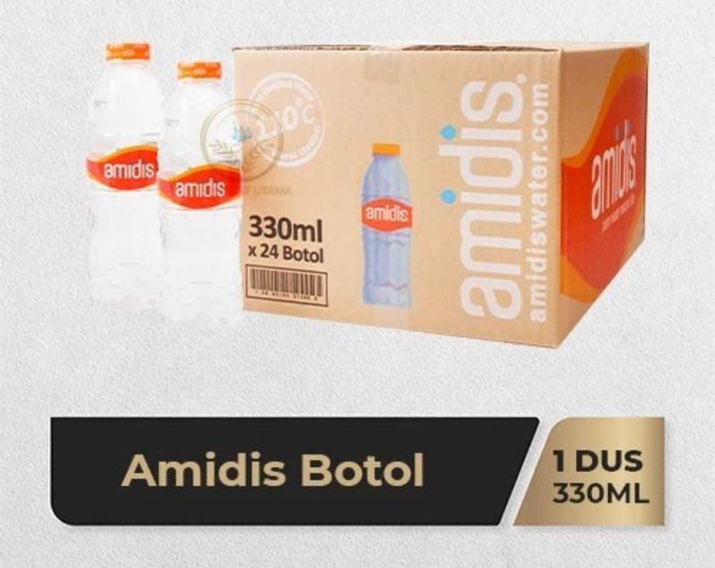 Air mineral Amidis Botol (330 ml)