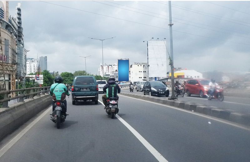Billboard Jl. KH. Hasyim Ashari (Fly Over, depan ITC Roxy Mas arah ...