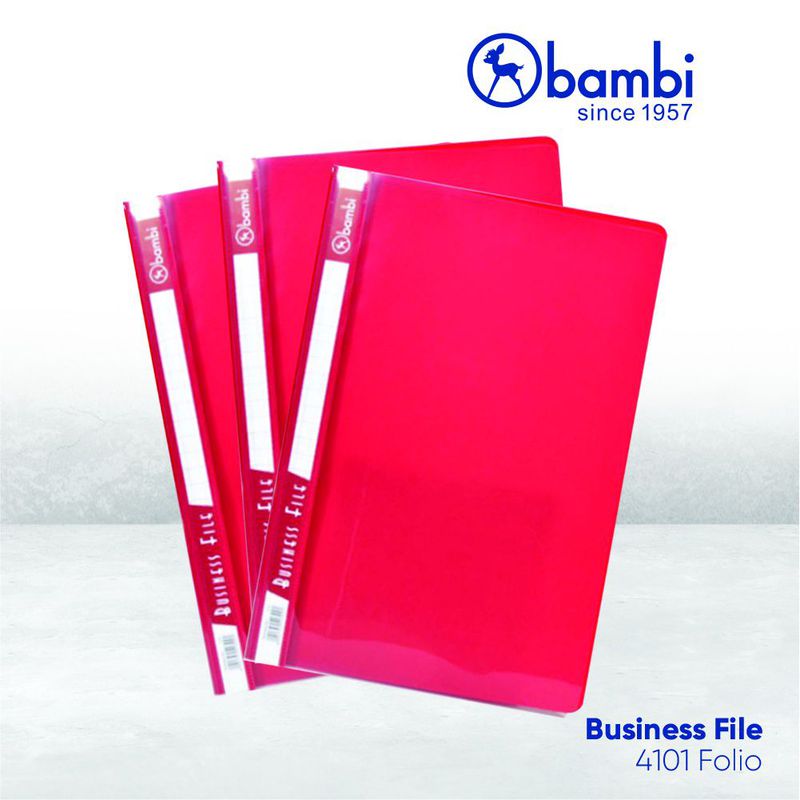 Map Plastik Bambi - Kuning Muda