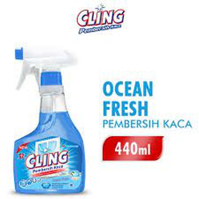 Pembersih kaca Cling 425ml