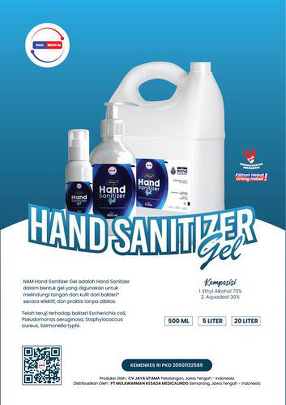 Premium Hand Sanitizer Solution - NAM Medical - 5L