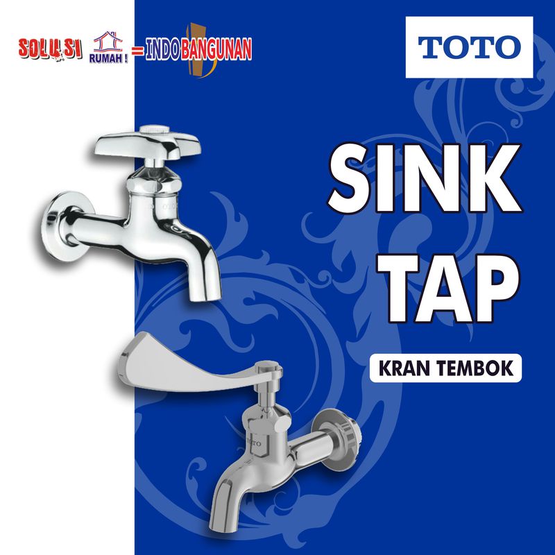 TOTO - SINK TAP/ KRAN AIR/ KRAN TEMBOK/ KRAN - T 23 B 13 B