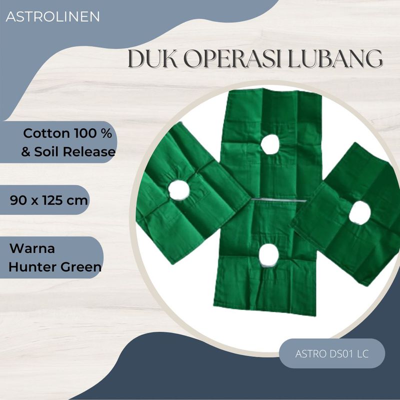 DUK OPERASI LUBANG SEDANG (90 X 125 CM)