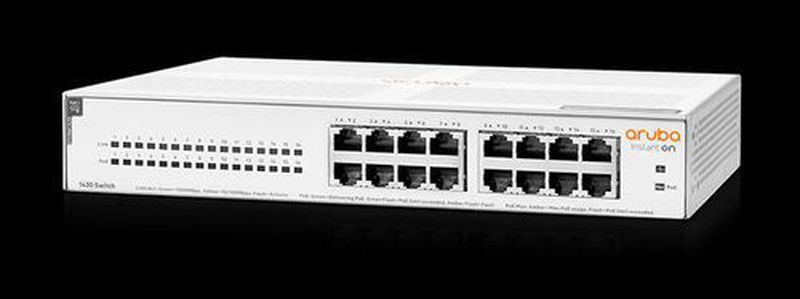 HPE ARUBA Aruba Instant On 1430 16G Class4 PoE 124W Switch (R8R48A)