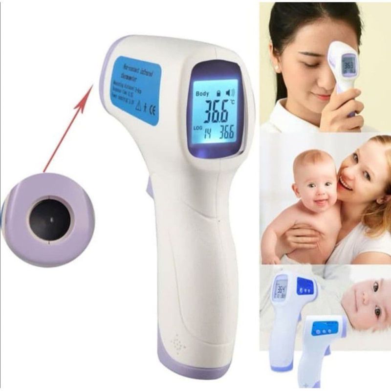 Thermometer Digital Infrared Gun / Termometer Suhu Tubuh Dahi - IT-122 ...