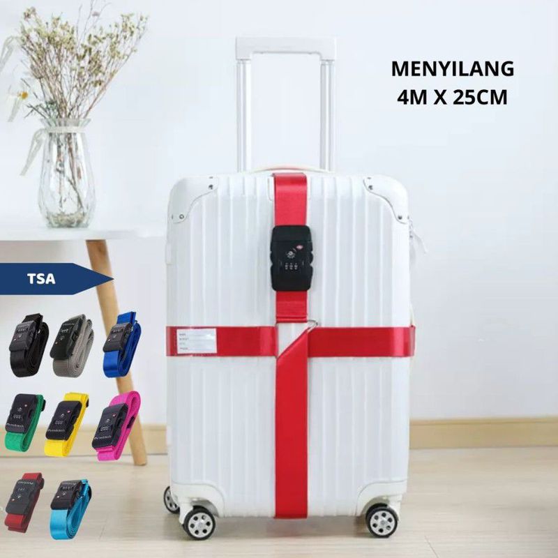 Mediatech Tali Koper Luggage Strap Luggage Strap Belt TSA - 453 TSA007 ...