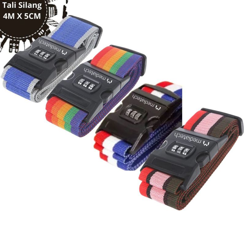 Mediatech Tali Koper Silang Panjang 4 Meter LOCK - 453 grs luggage ...