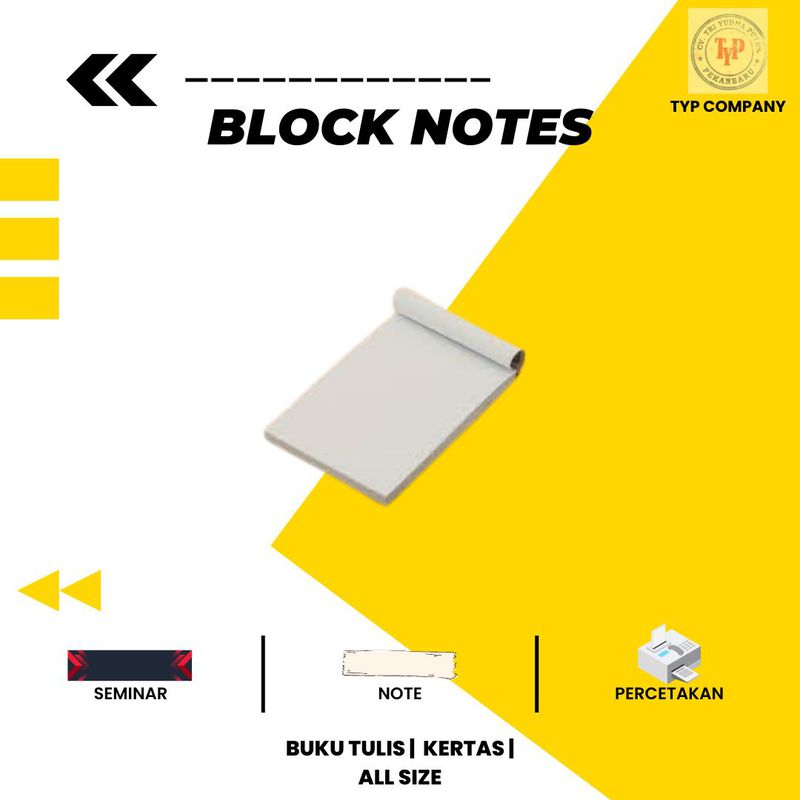 BLOCK NOTE