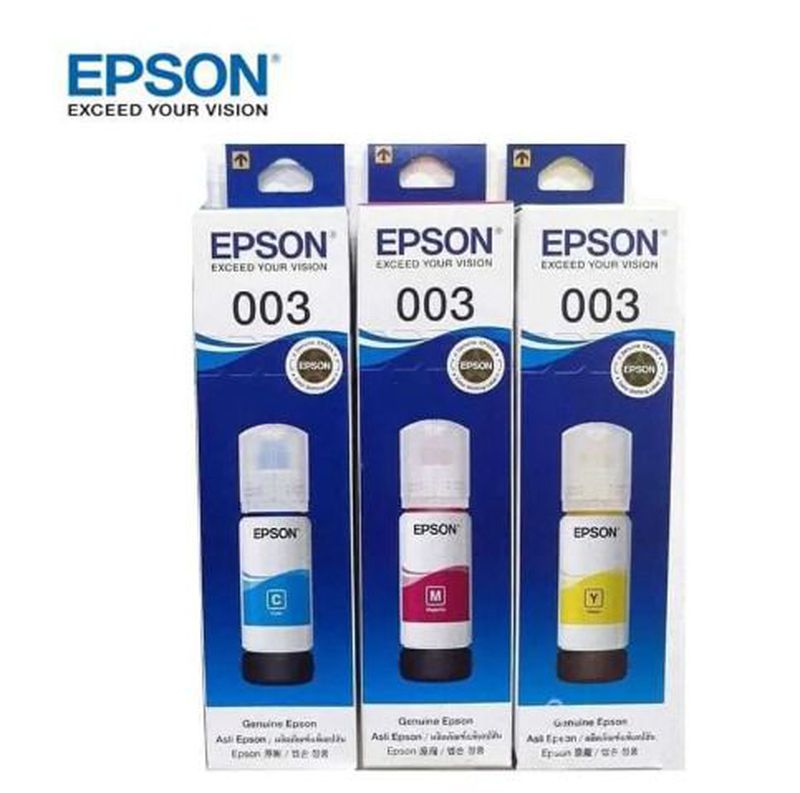 Tinta Refill Epson 003 (Berwarna) - Merah