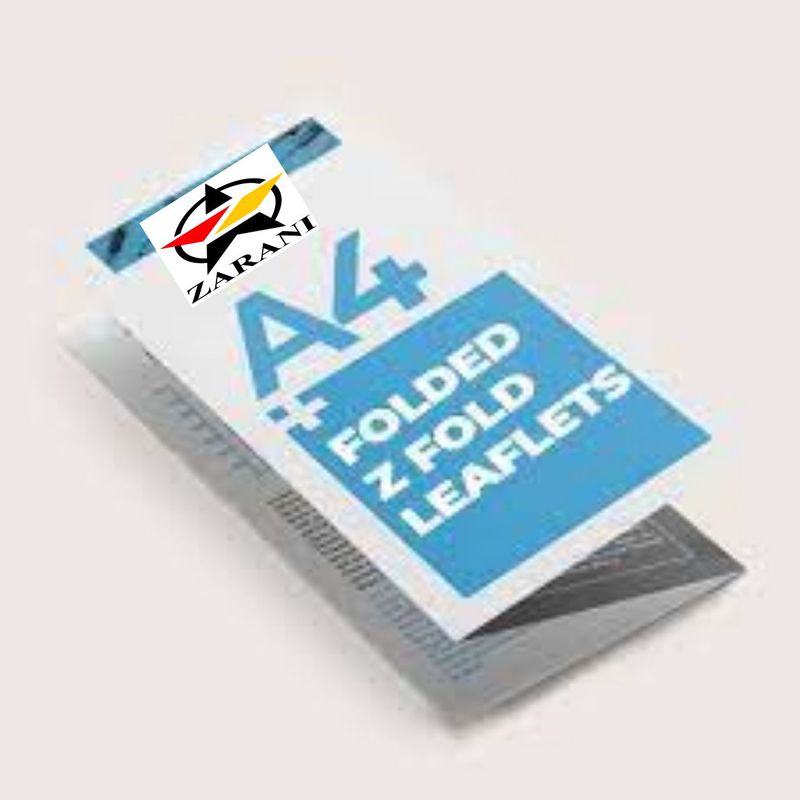 Leaflet A4 Ukuran 297mm x 210 mm