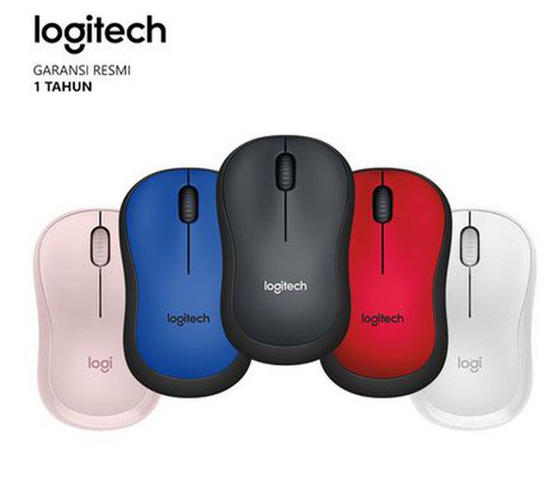 Logitech Mouse - M221 Wireless Silent Click - Pink Pastel