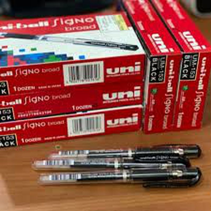uniball signo 1 kotak isi 12