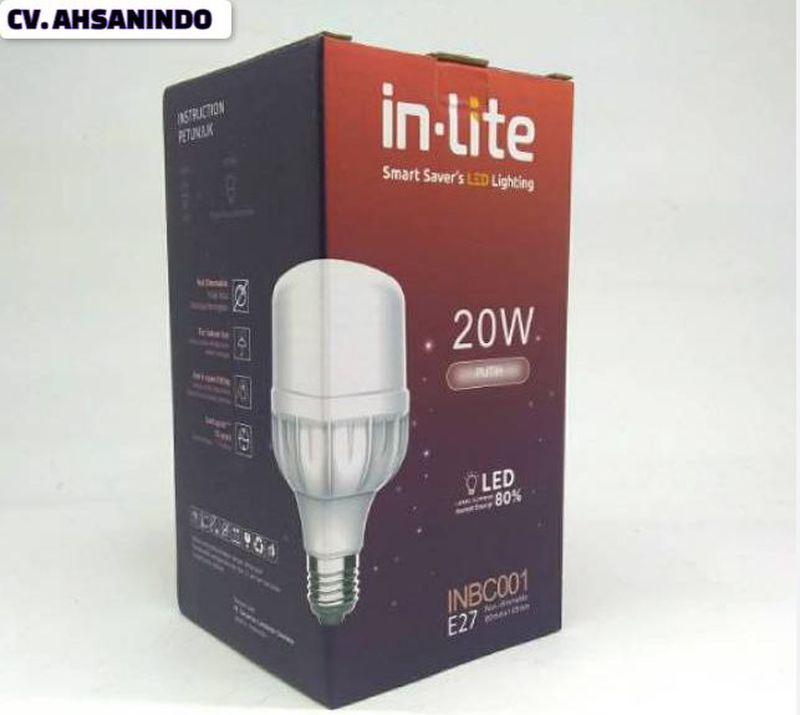 LAMPU INLITE 20 WATT KAPSUL