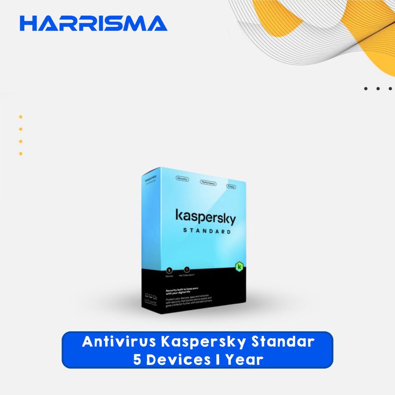 Antivirus Kaspersky Standar 5 Devices 1 Year