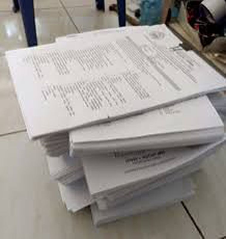 Jasa Cetak (fotocopy) Hitam Putih