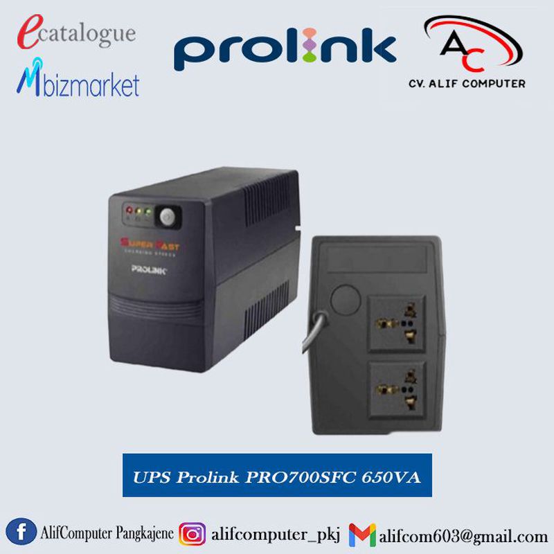 UPS PROLINK PRO700SFC 650VA