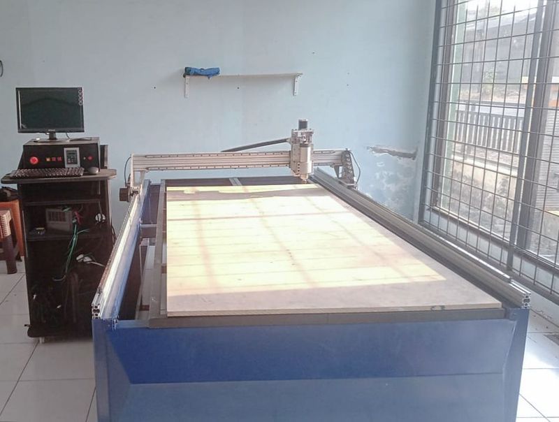 Mesin CNC Router non metal (ACP,PVC,MDF Board)