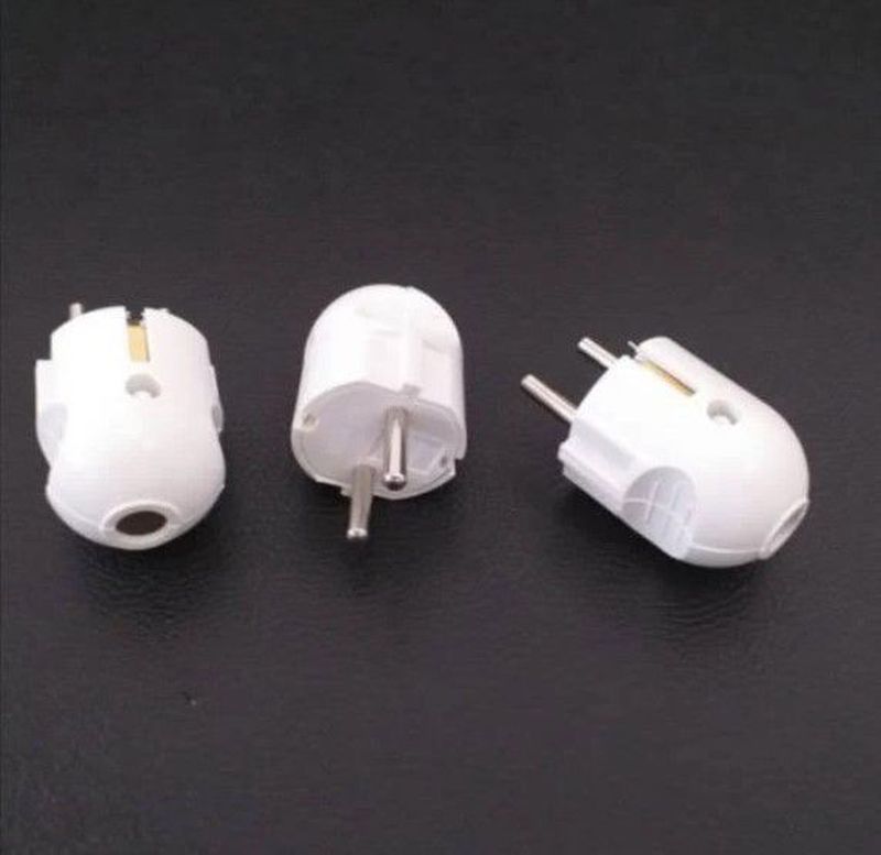 Steker Arde terminal kuningan/ steker bulat