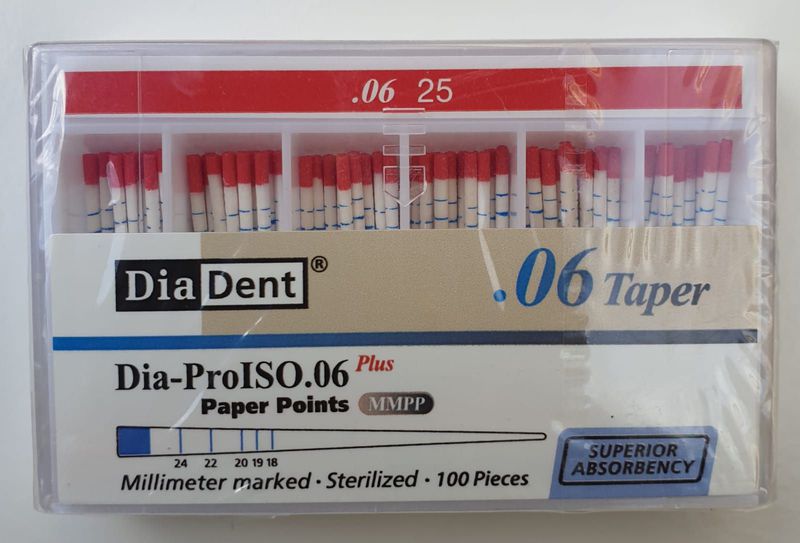 Paper Point Protaper #25.06 Dia Dent