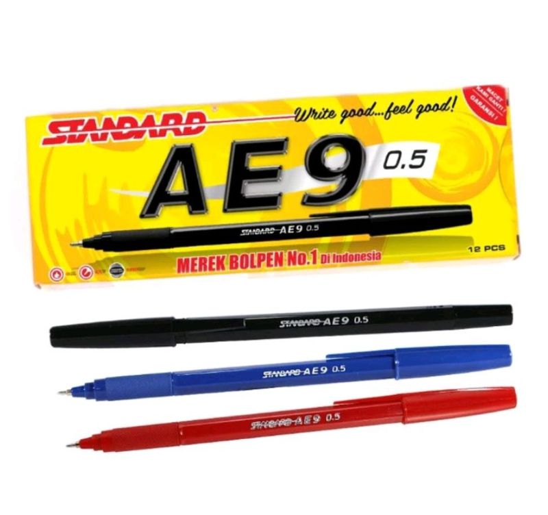 BALLPOINT AE9 STANDARD - Biru