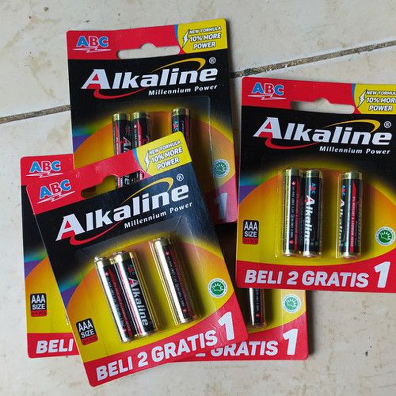Baterai AAA A3 isi 3
