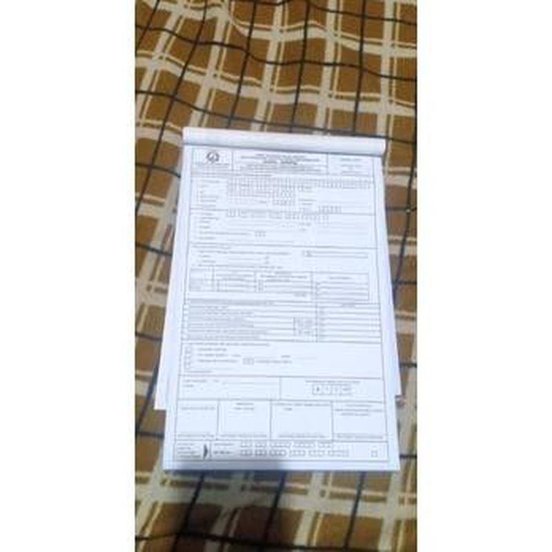 Cetak Form Kertas Ncr / Karbonase Ukuran F4 / 2 Rangkap Isi 100 Lembar ...