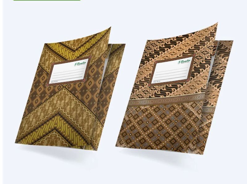 Map Batik Bamboo Tebal