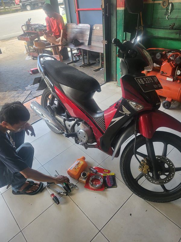 PAKET SERVICE Honda SUPRA