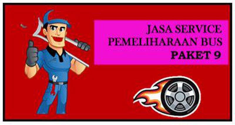 JASA SERVIS PEMELIHARAAN BUS PAKET 9