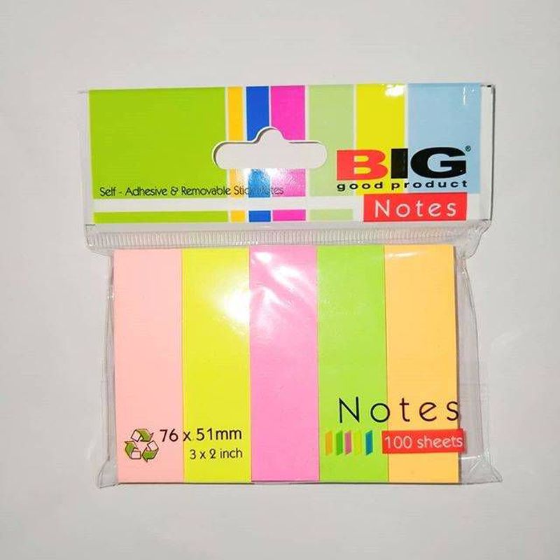 Post it Memo Stick 3x2 inch 5 Warna