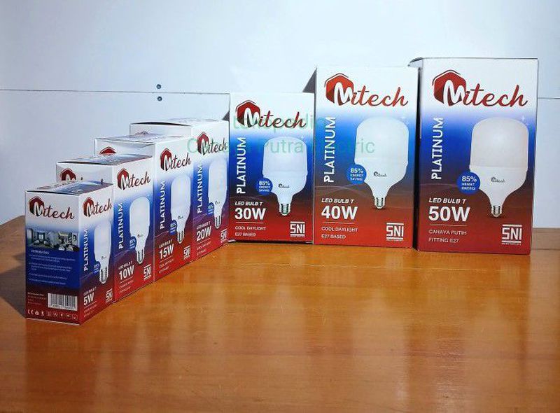 LAMPU MITECH BIRU 15 W
