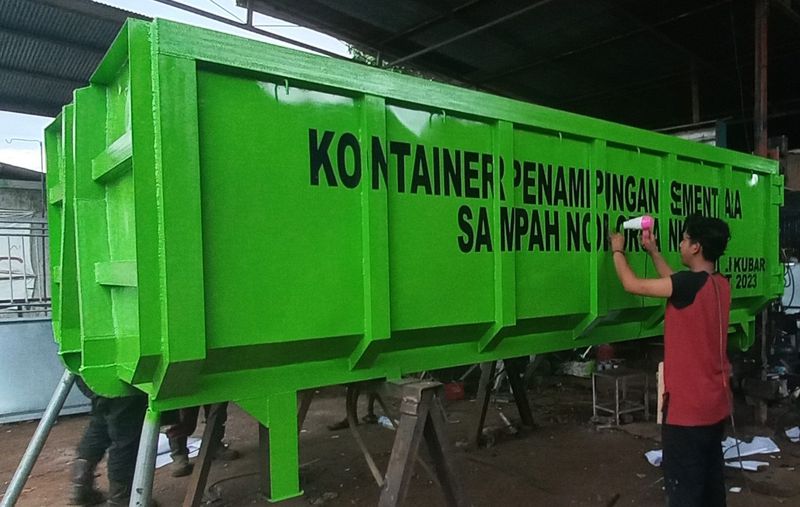 Bak Truk Kontainer Arm Roll